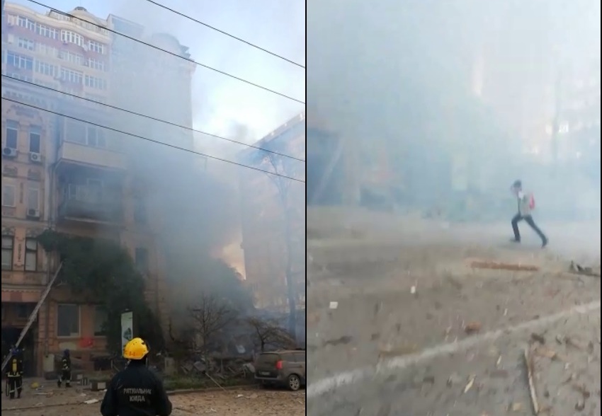 Атака Києва дронами люди залишилися під завалами житлового будинку відео Новости Section Ukr