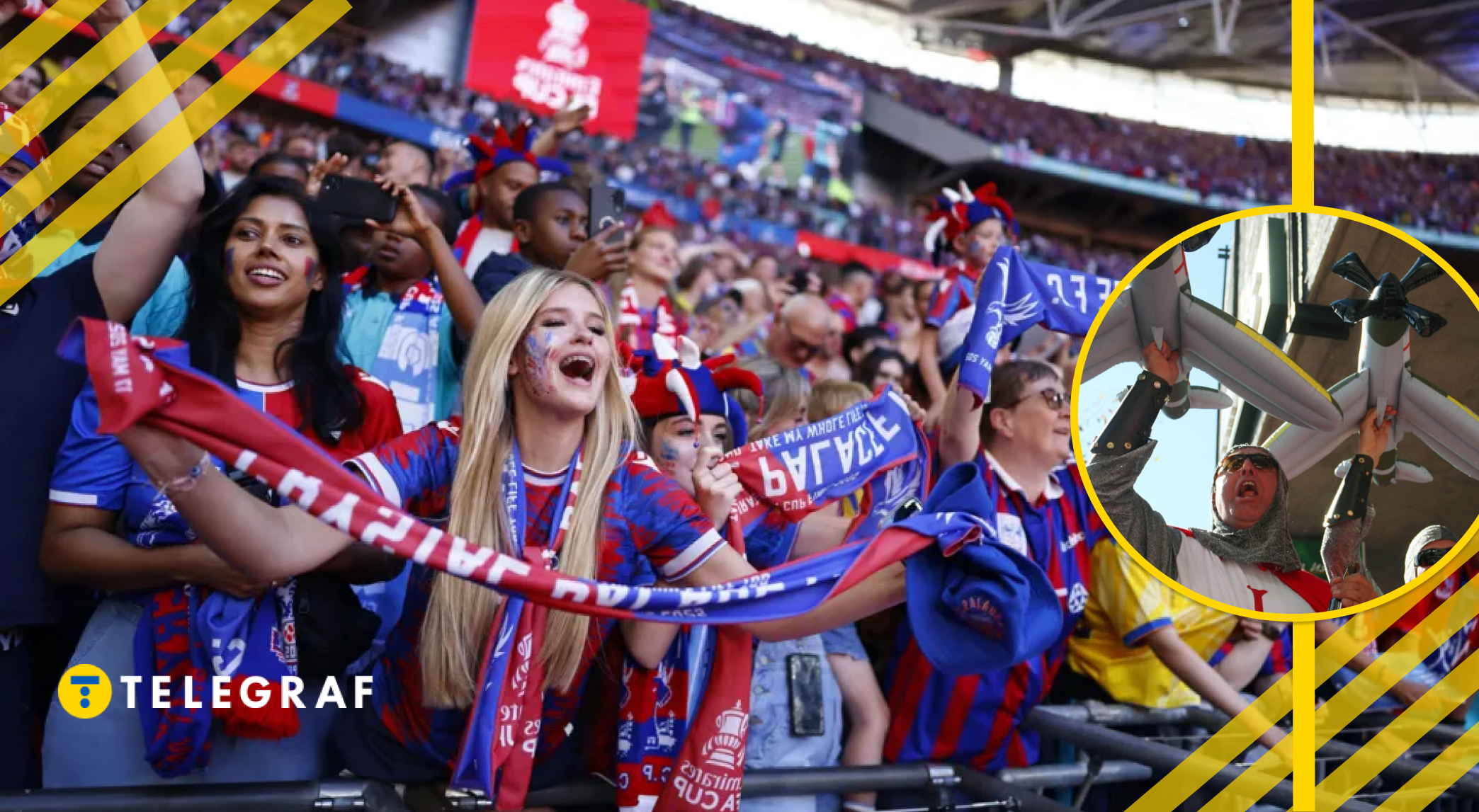 Crystal Palace fans update "10 German Bombers" chant to reference ...