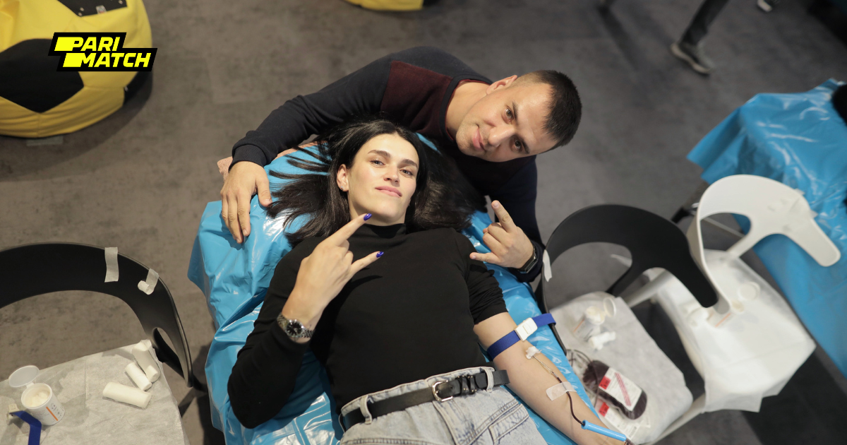 Сильные поделились силой: Parimatch присоединился к сбору крови для военных - Телеграф