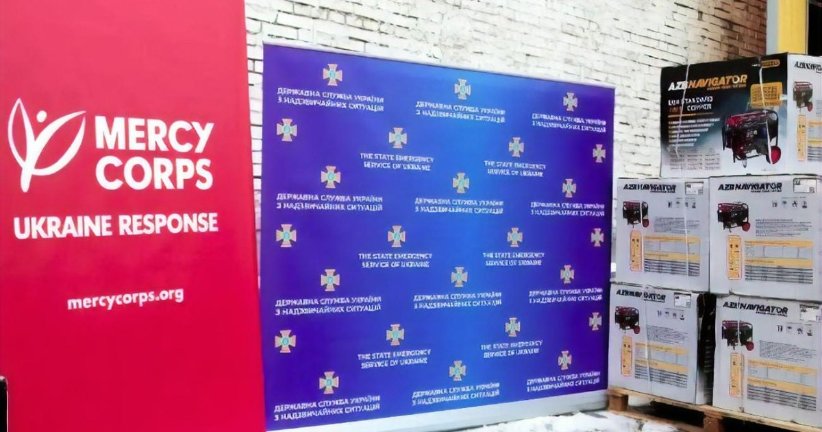 Програма гуманітарного реагування Mercy Corps в Україні продовжує ...
