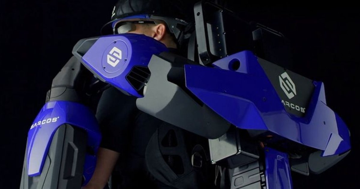 Sarcos Robotics представила окончательную версию экзоскелета Sarcos ...