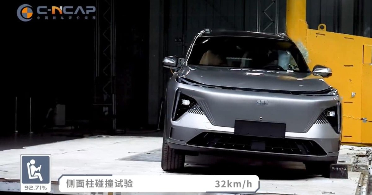 Кроссовер Geely Galaxy L7 на платформе Volvo получил 5 звезд в краш-тестах C-NCAP - Телеграф