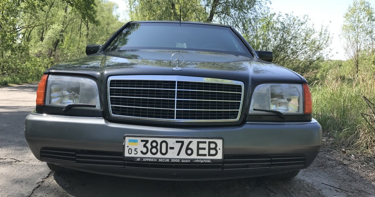 Mercedes-Benz S600 W140 1994 року належав Володимиру Щербаню, фото ...