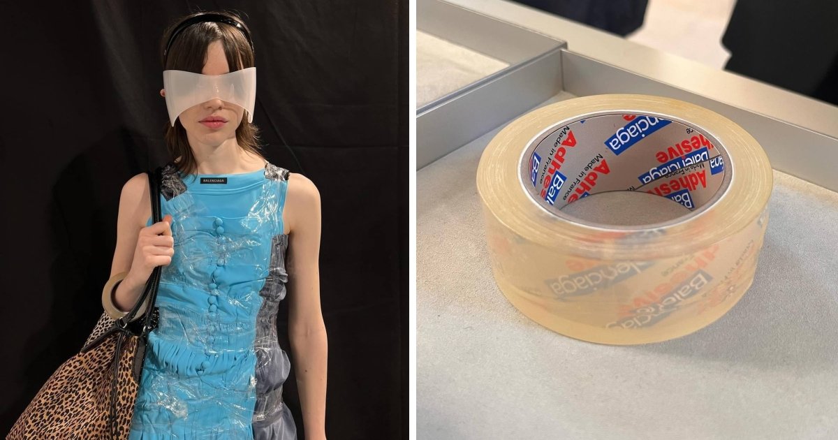 Balenciaga представили браслет в виде обычного рулона скотча — фото ...