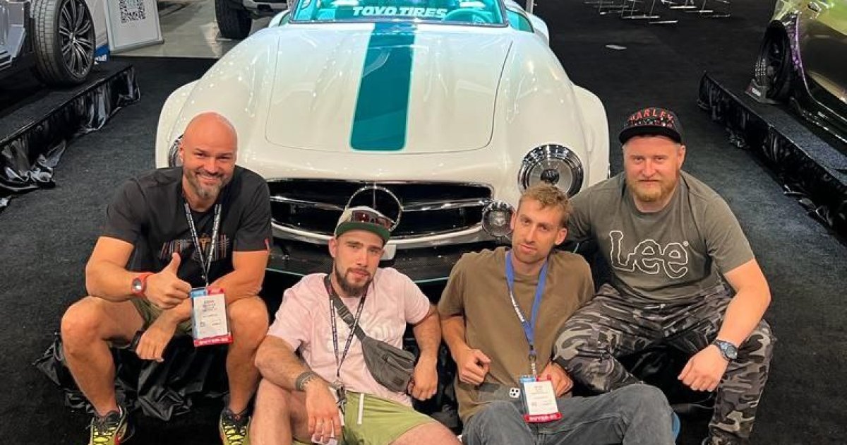 Mercedes 300 SL Gullwing – украинцы на тюнинг-шоу SEMA презентовали ...