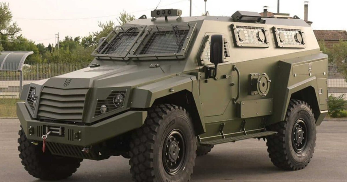 MLS Shield для України - Італія передала ЗСУ броньований автомобіль ...
