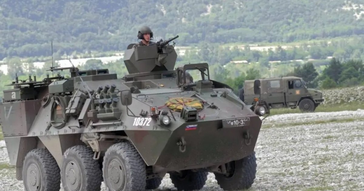 Словенський БТР Valuk – чим Любляна допомогла Україні - Телеграф