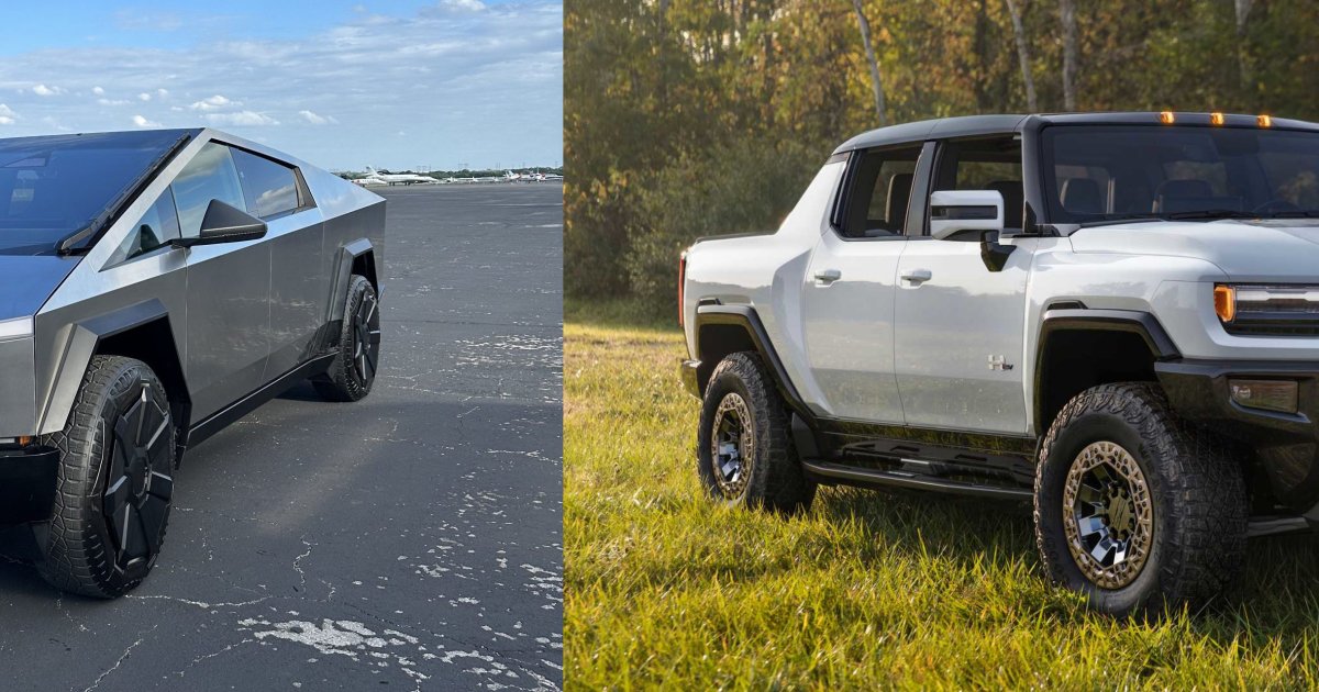 Tesla Cybertruck обогнал электрический внедорожник GMC Hummer EV на ...